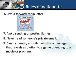 2.5 Netiquette | PPTX | Internet for Beginners | Internet