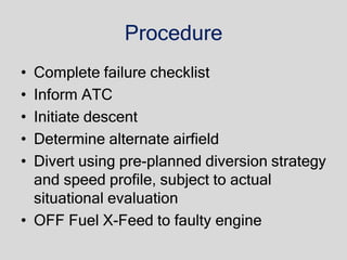 ETOPS - Extended Twinned Engine Operations | PPTX