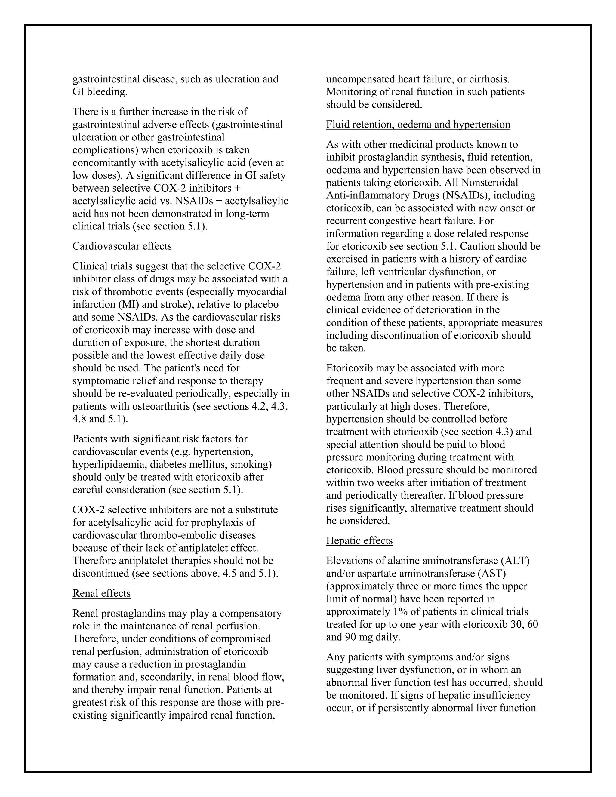 Etoricoxib 120 mg film coated tablets smpc- taj pharmaceuticals | PDF