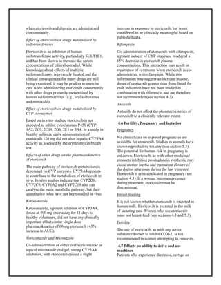 Etoricoxib 120 mg film coated tablets smpc- taj pharmaceuticals | PDF