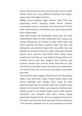 ETOS DAGANG ORANG JAWA PENGALAMAN RAJA MANGKUNEGARA IV | DOC