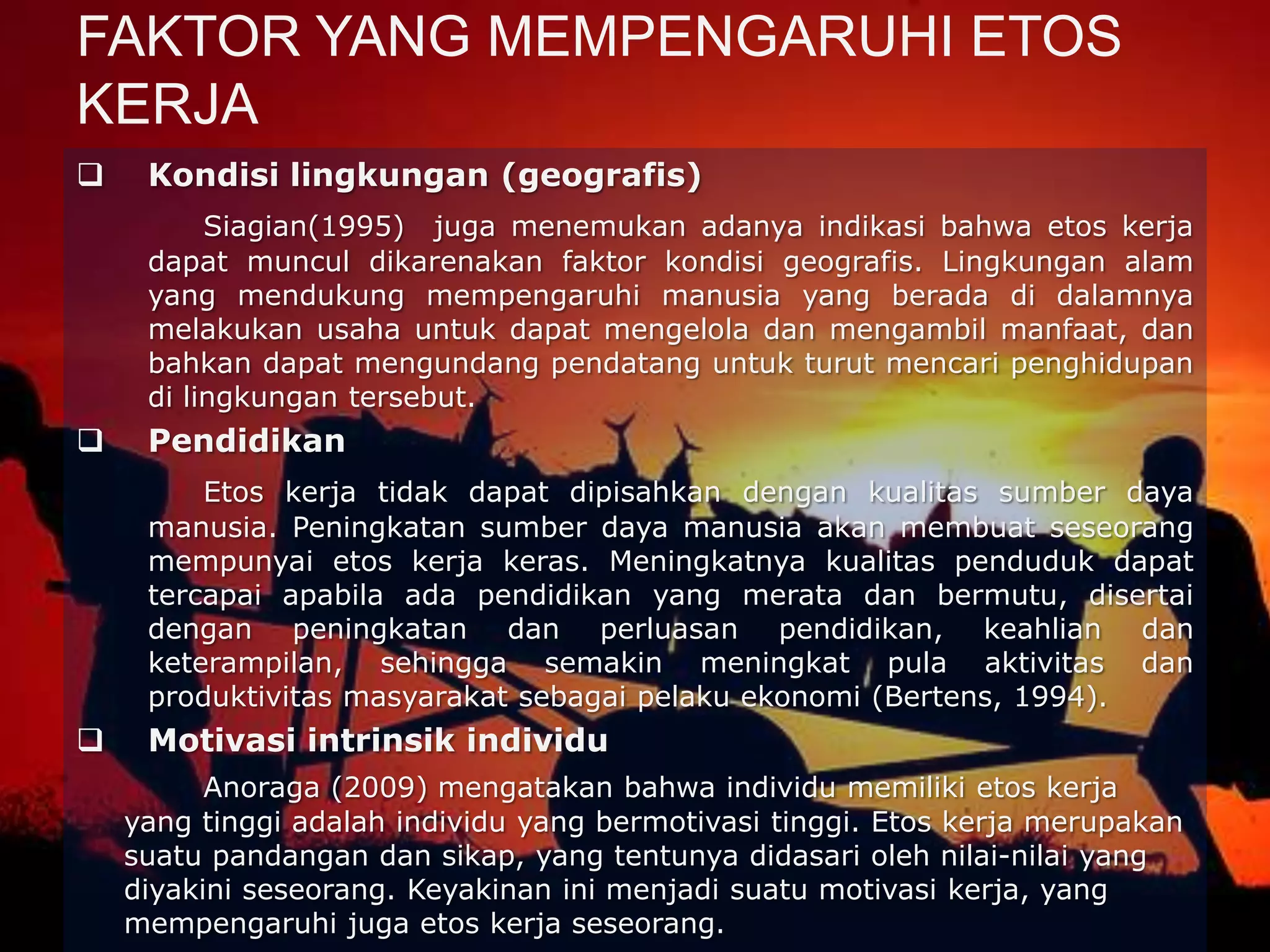 Etos Kerja dalam Islam (full) | PPTX