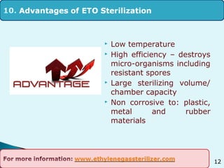 ETO Sterilizer And Sterilization process | PPT