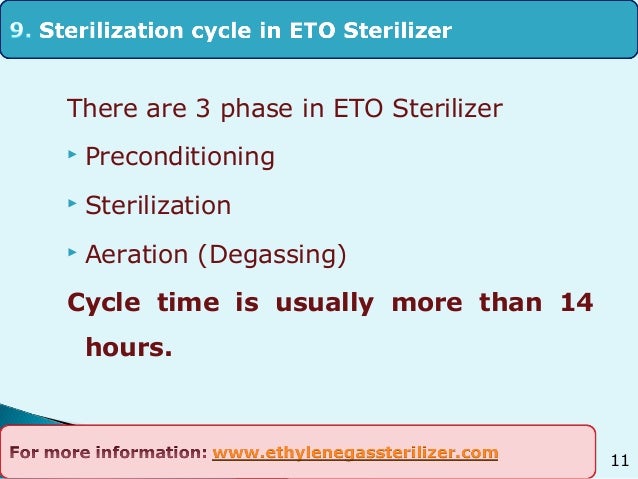 ETO Sterilizer And Sterilization process
