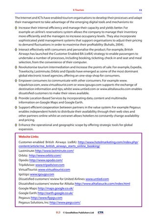 E-Tourism | PDF