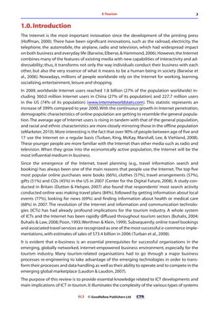 E-Tourism | PDF