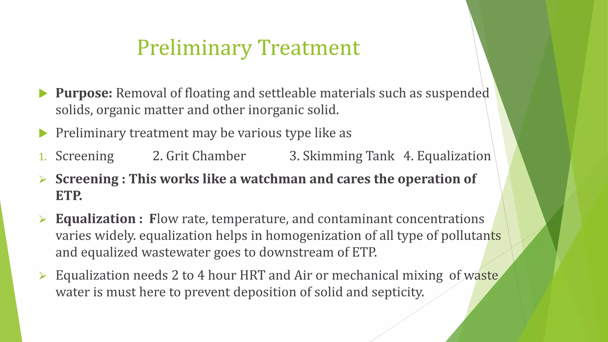 Effluent Treatment Plant (ETP) | PPTX