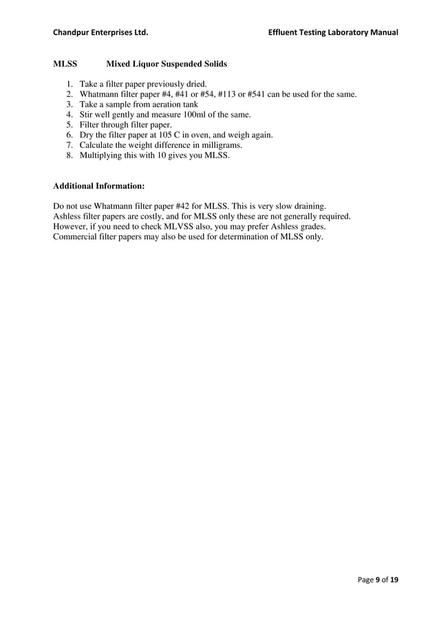 ETP LAB Manual | PDF | Chemistry | Science