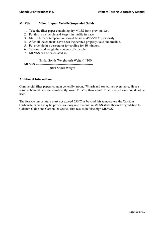 ETP LAB Manual | PDF | Chemistry | Science