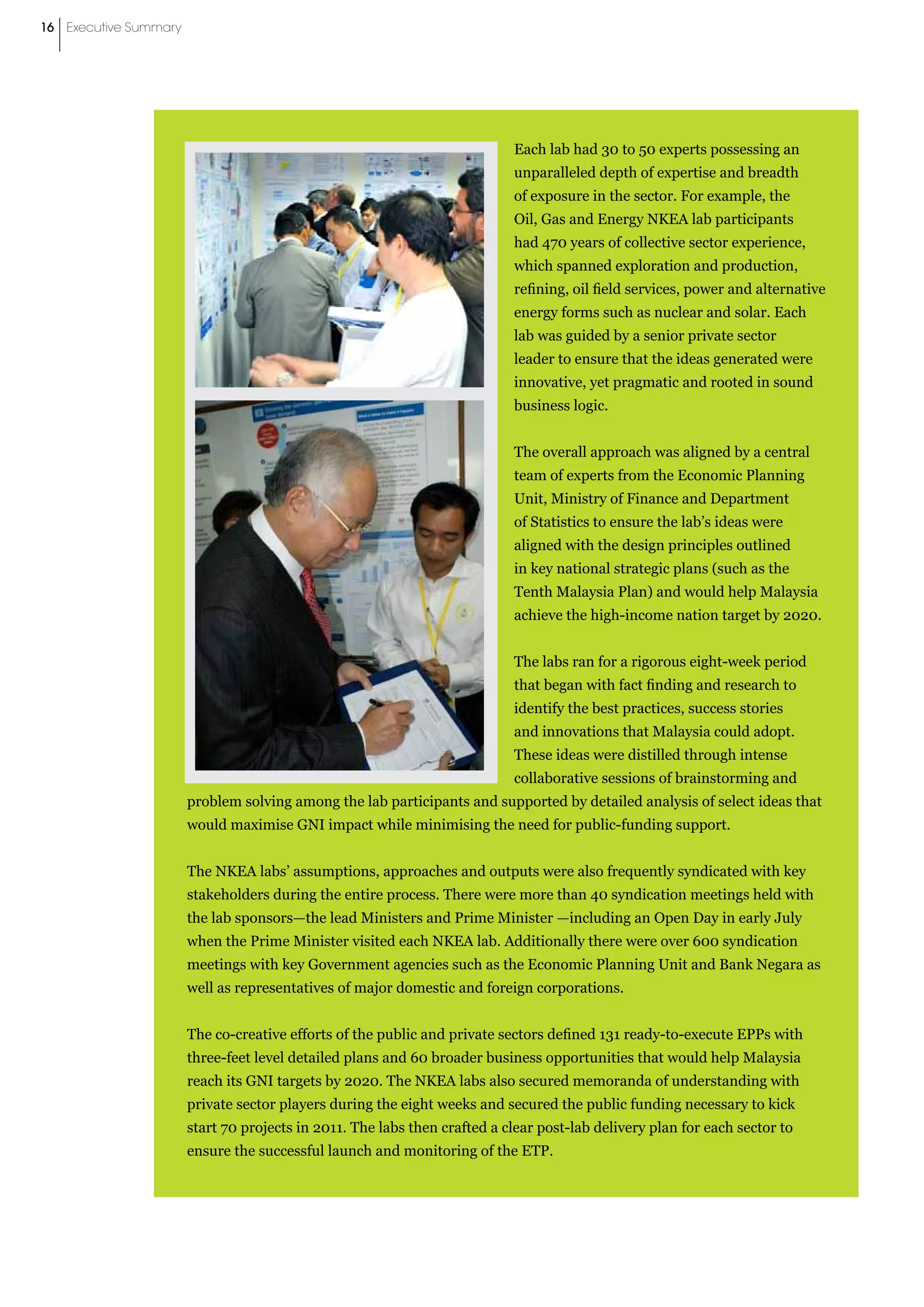 Economic Transformation Plan Executive Summary_booklet | PDF