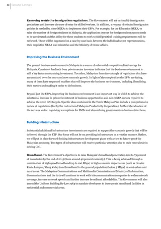 Economic Transformation Plan Executive Summary_booklet | PDF