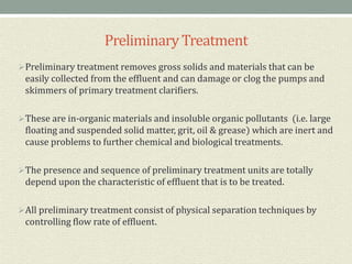 Introduction of Effluent Treatment Plant | PPTX