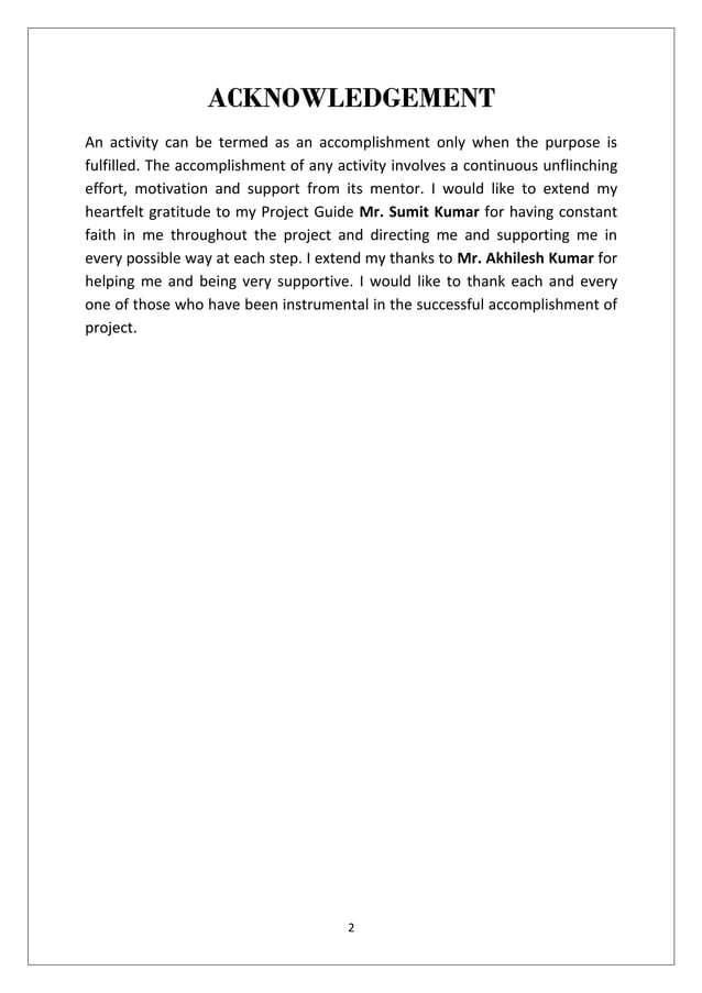 Etp Final Report | PDF