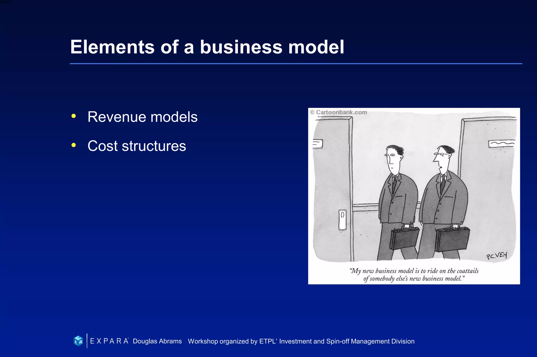 Etpl business model canvas workshop oct 2016 | PPT