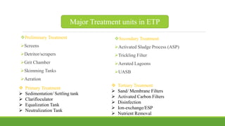 Etp plant | PPTX