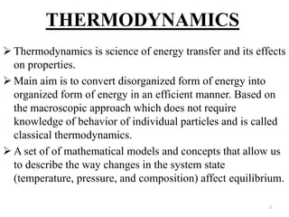 MICROSCOPIC & MACROSCOPIC POINT OF VIEW , THERMODYNAMIC SYSTEM ...