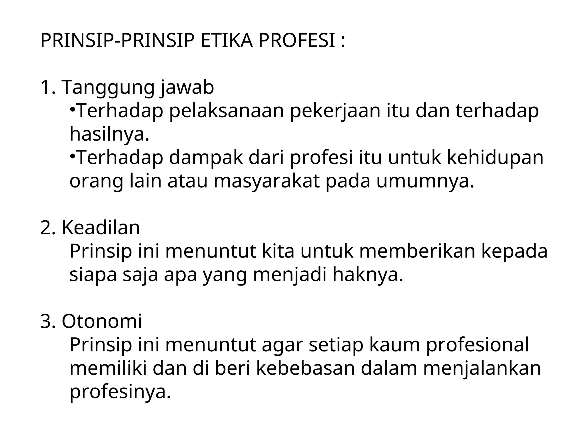 etika profesi konsep teknologi kode etik profesi | PPT