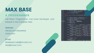 Max Base: ET Programming Language | PDF | Programming Languages | Computing