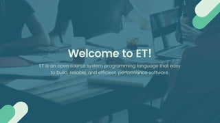 Max Base: ET Programming Language | PDF | Programming Languages | Computing