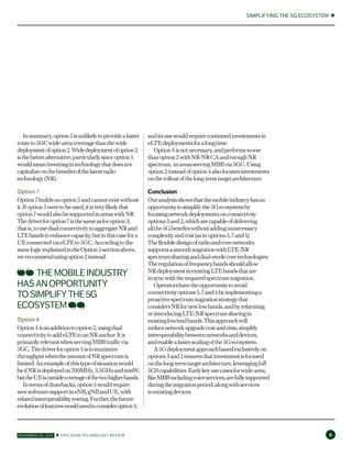 Ericsson Technology Review: Simplifying the 5G ecosystem by reducing ...