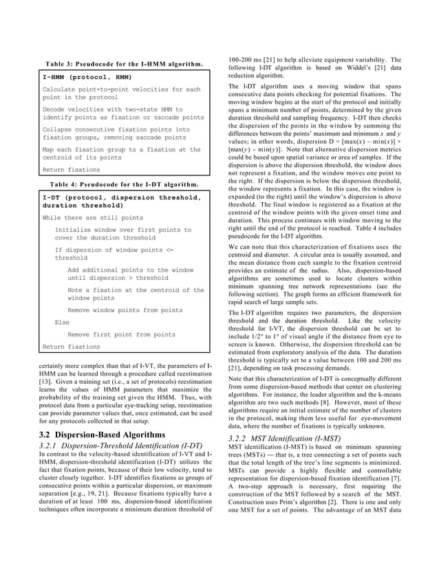 Identifying Fixations and Saccades in Eye-Tracking Protocols | PDF | Artificial Intelligence ...