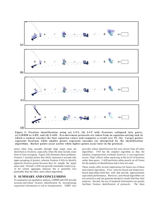 Identifying Fixations and Saccades in Eye-Tracking Protocols | PDF ...