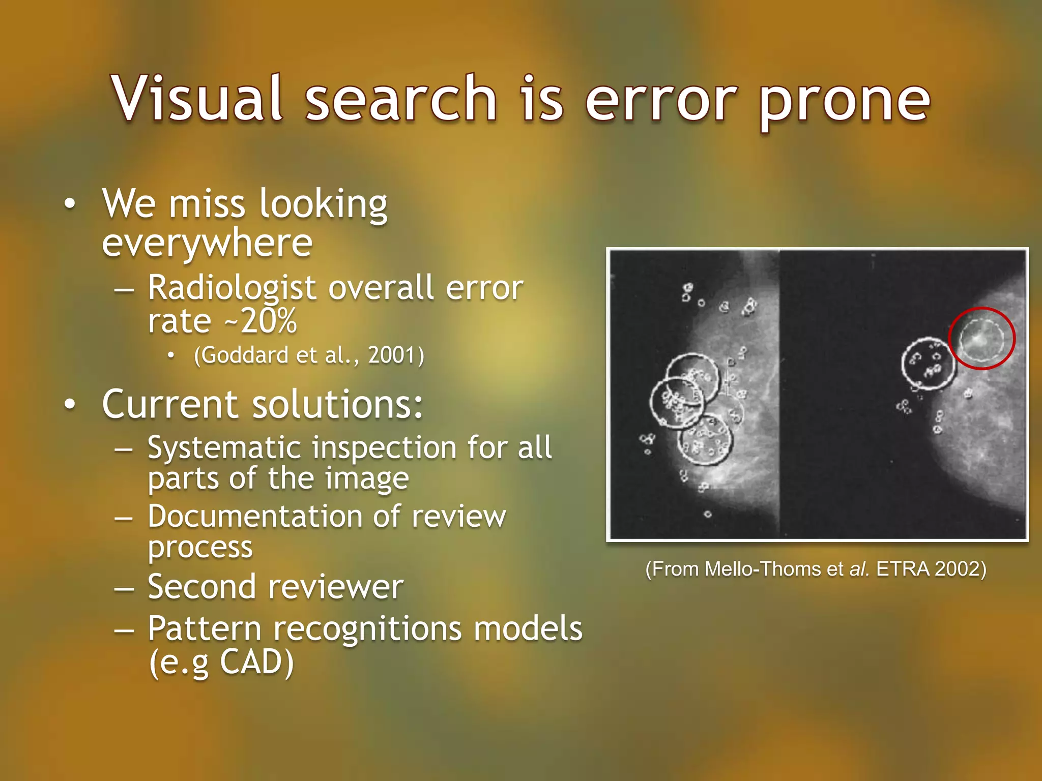 Etra 2010 Gaze Enhanced Visual Search | PPTX | Eye and Vision ...