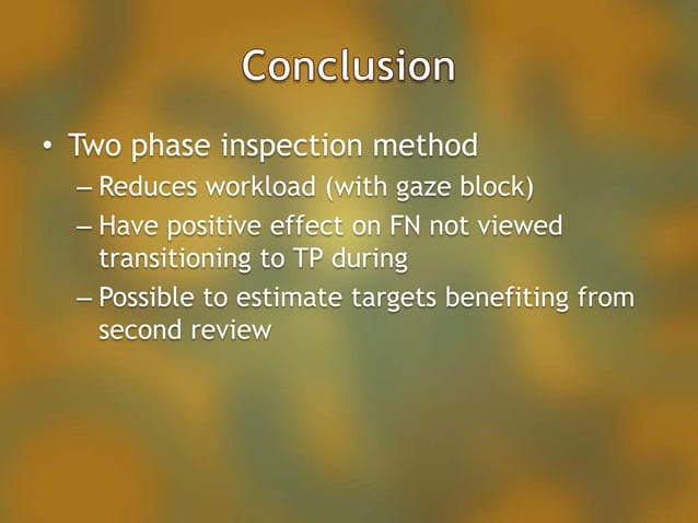 Etra 2010 Gaze Enhanced Visual Search | PPTX | Eye and Vision ...