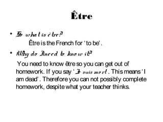 Etre Alice | PPT