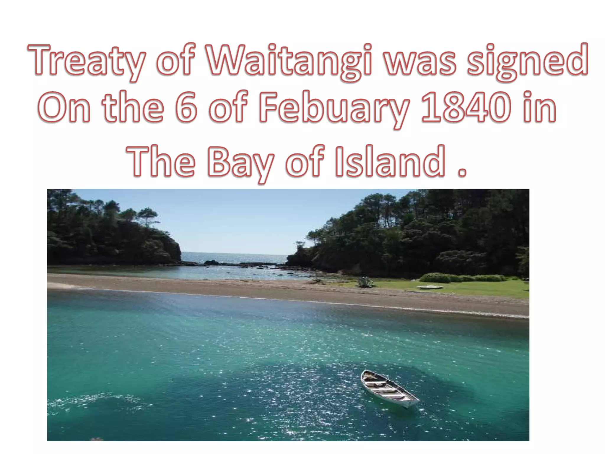 Treaty of Waitangi Slideshow | PPT