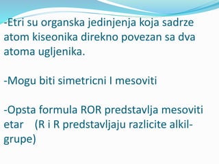 Etri - Hemija | PPTX