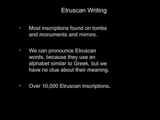 Etruscan | PPT