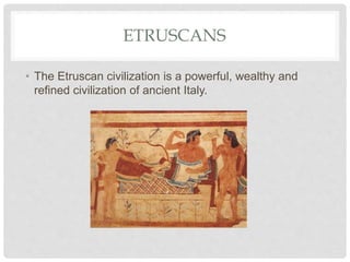HISTORY: Etruscan Architecture 1.0 | PPTX