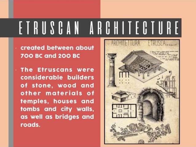 HISTORY: Etruscan Architecture 2.0 | PPTX
