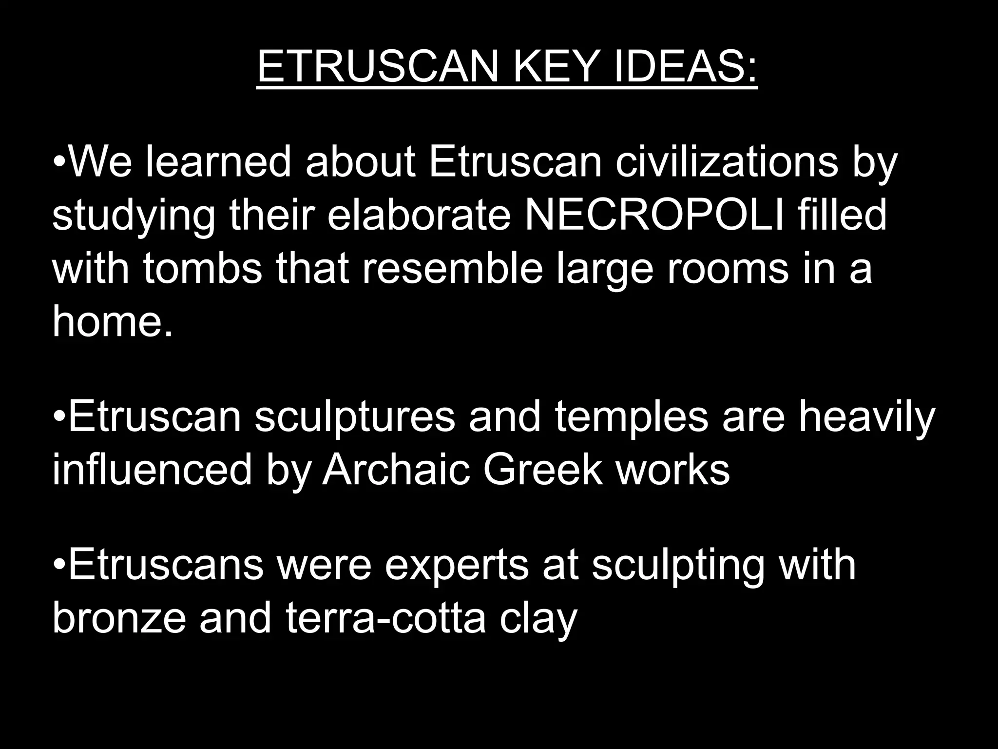 Etruscan Art | PPTX