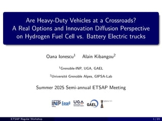 Are Heavy-Duty Vehicles at a Crossroads? A Real Options and Innovation ...