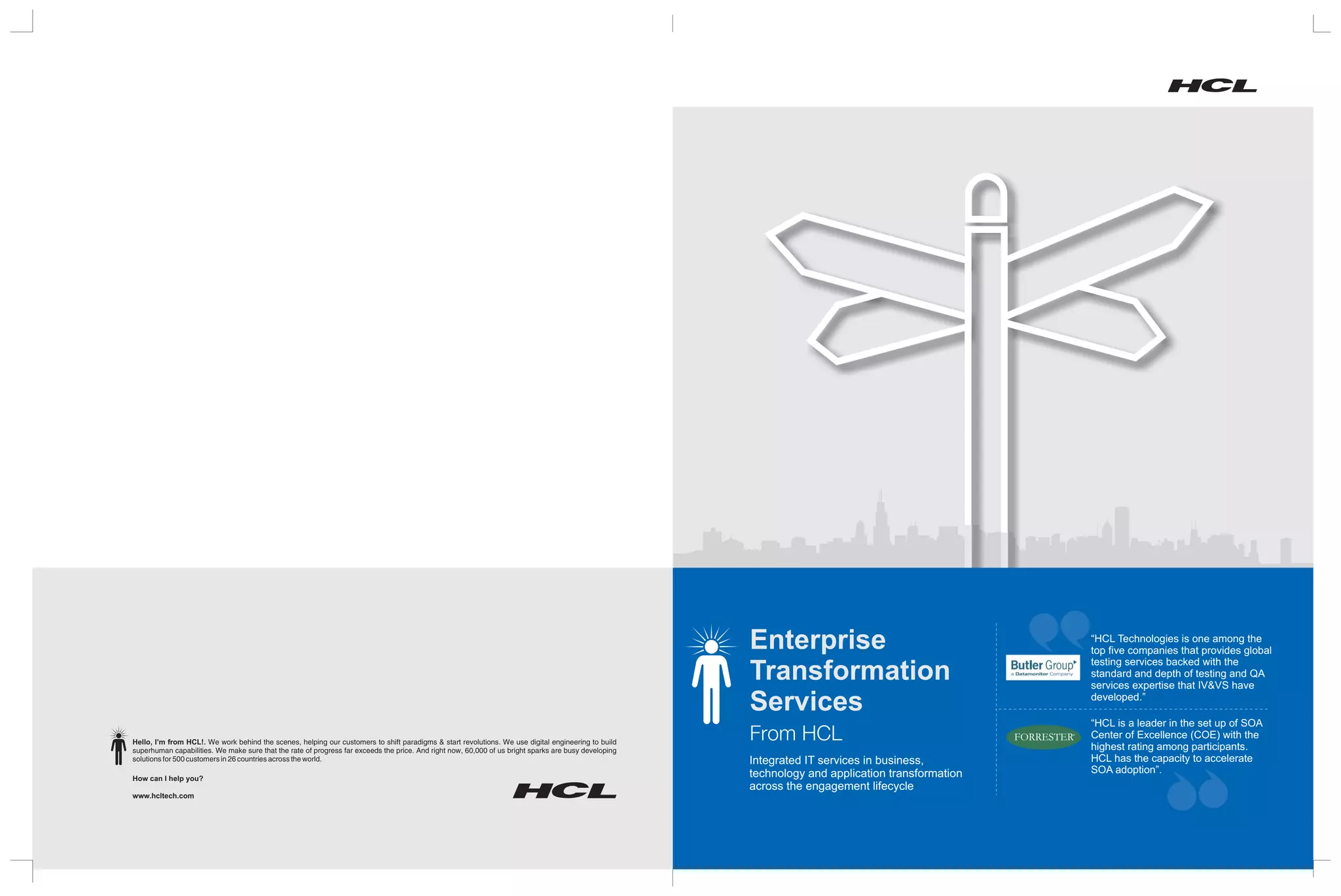 Enterprise Transformation Services Brochure | PDF