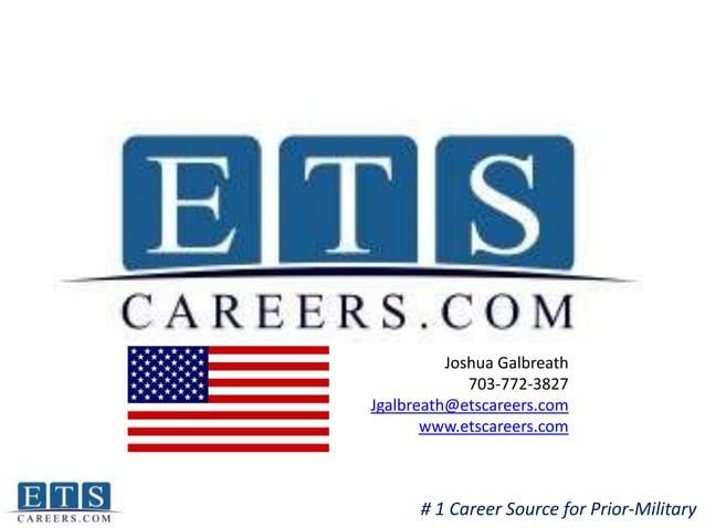 ETS Careers | PPT