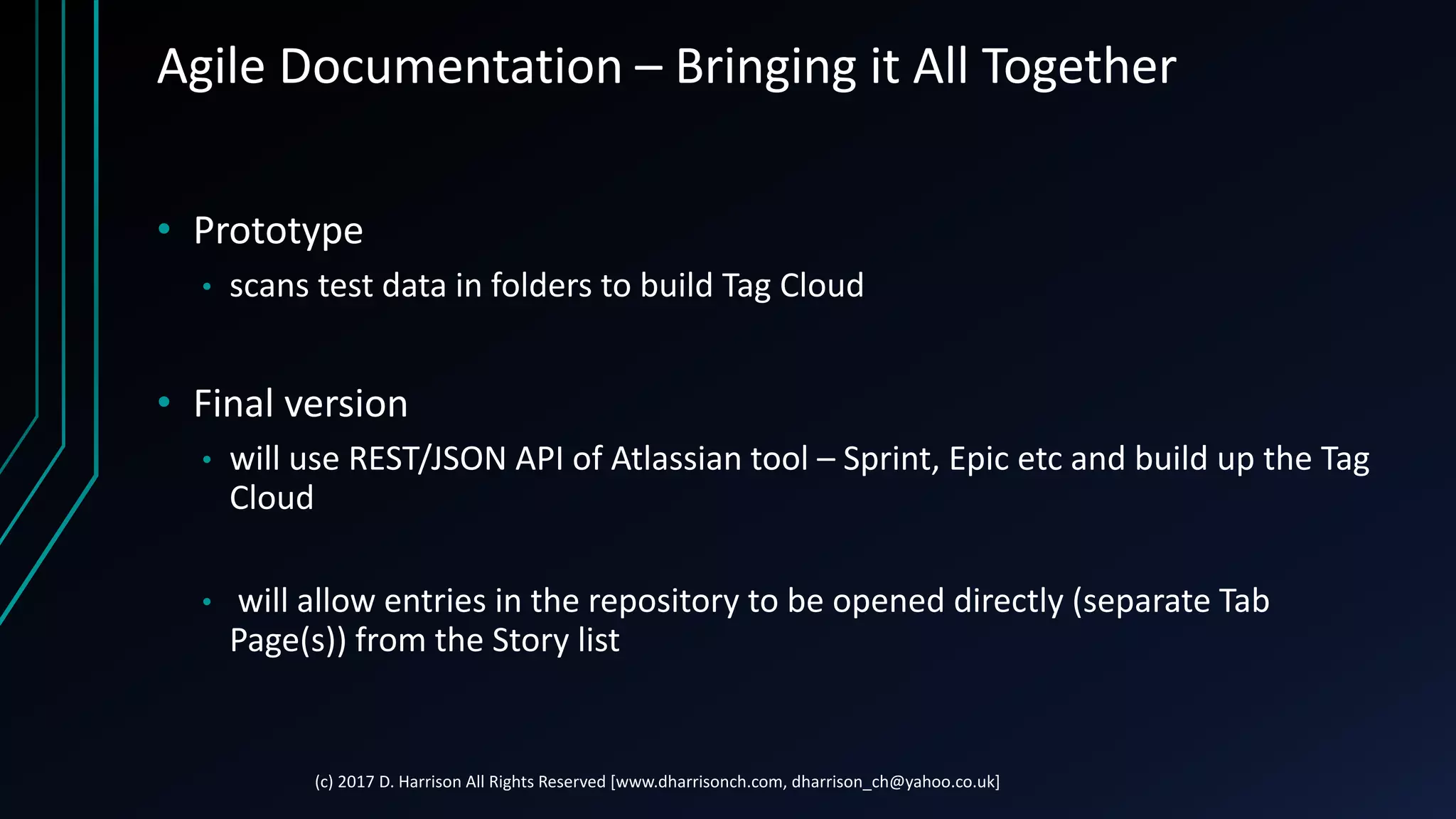 Et sensus agile documentation | PPT