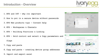ETS Hot Tips & Tricks - Slides | PPTX