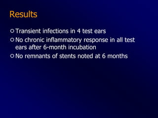 Eustachian Tube Stent | PDF | Ear, Nose and Throat Conditions ...