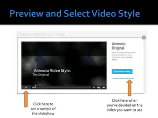 Et studio_animoto | PPT