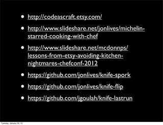 Etsy chef-workflow | PDF