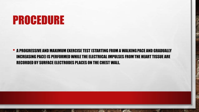 EET (Exercise Tolerance Test ) | PPTX