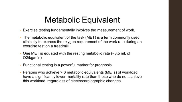 Exercise tolerance test | PPTX