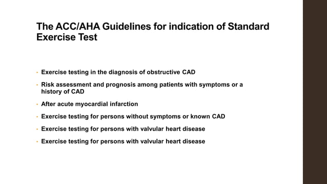 Exercise tolerance test | PPTX