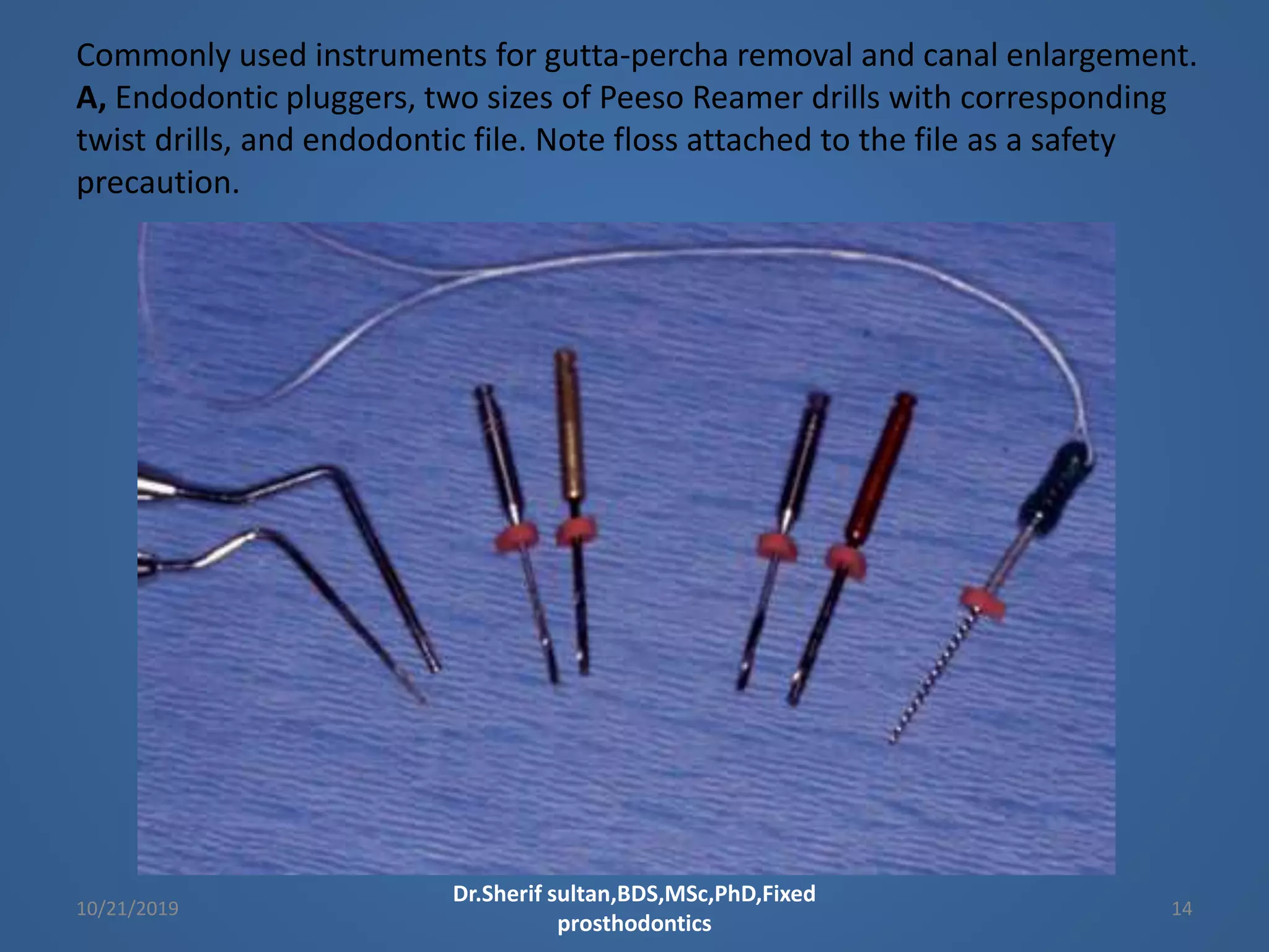 restoration of endodontically treated teeth cast post | PPTX