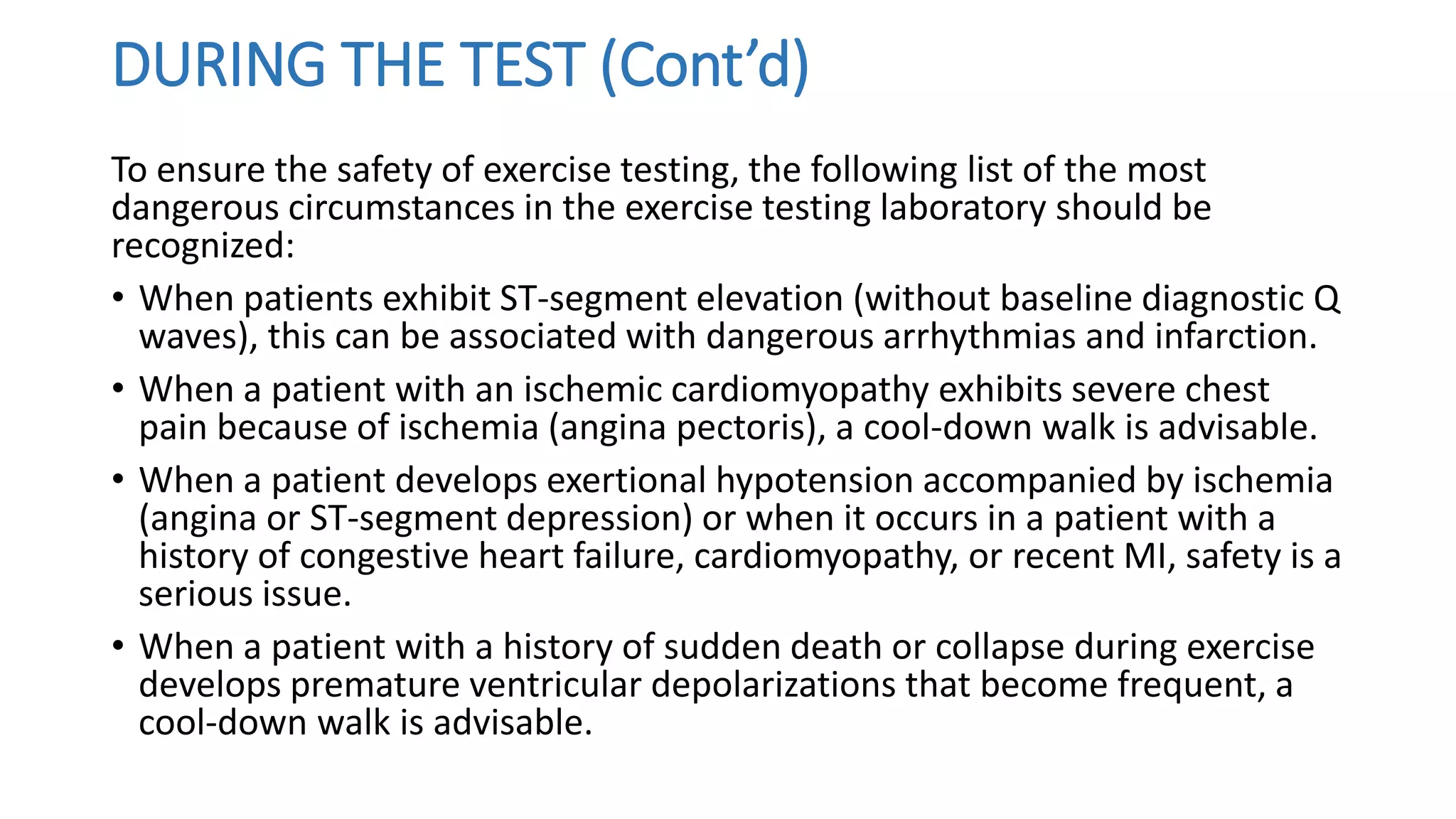 Exercise Tolerance Test | PPTX