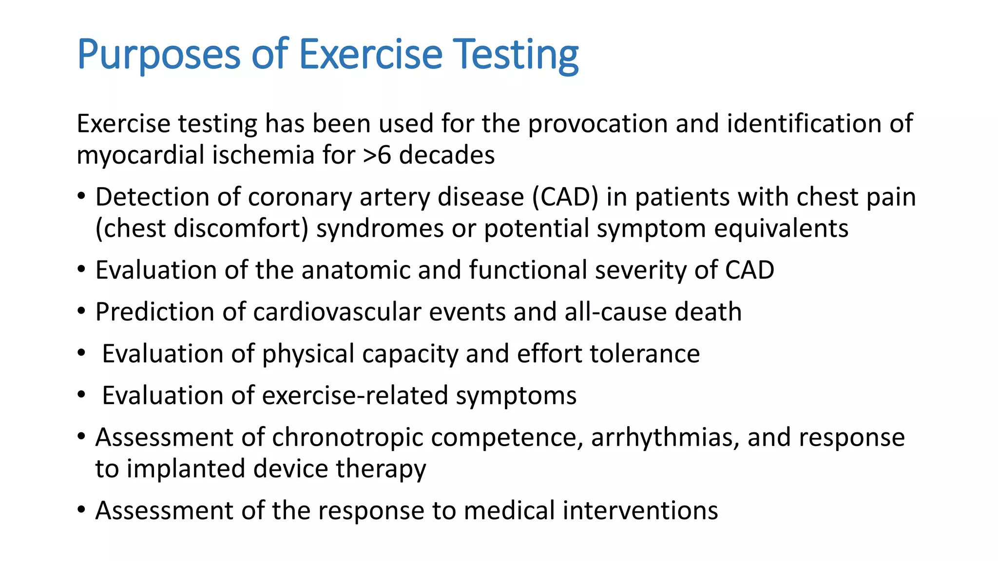 Exercise Tolerance Test | PPTX