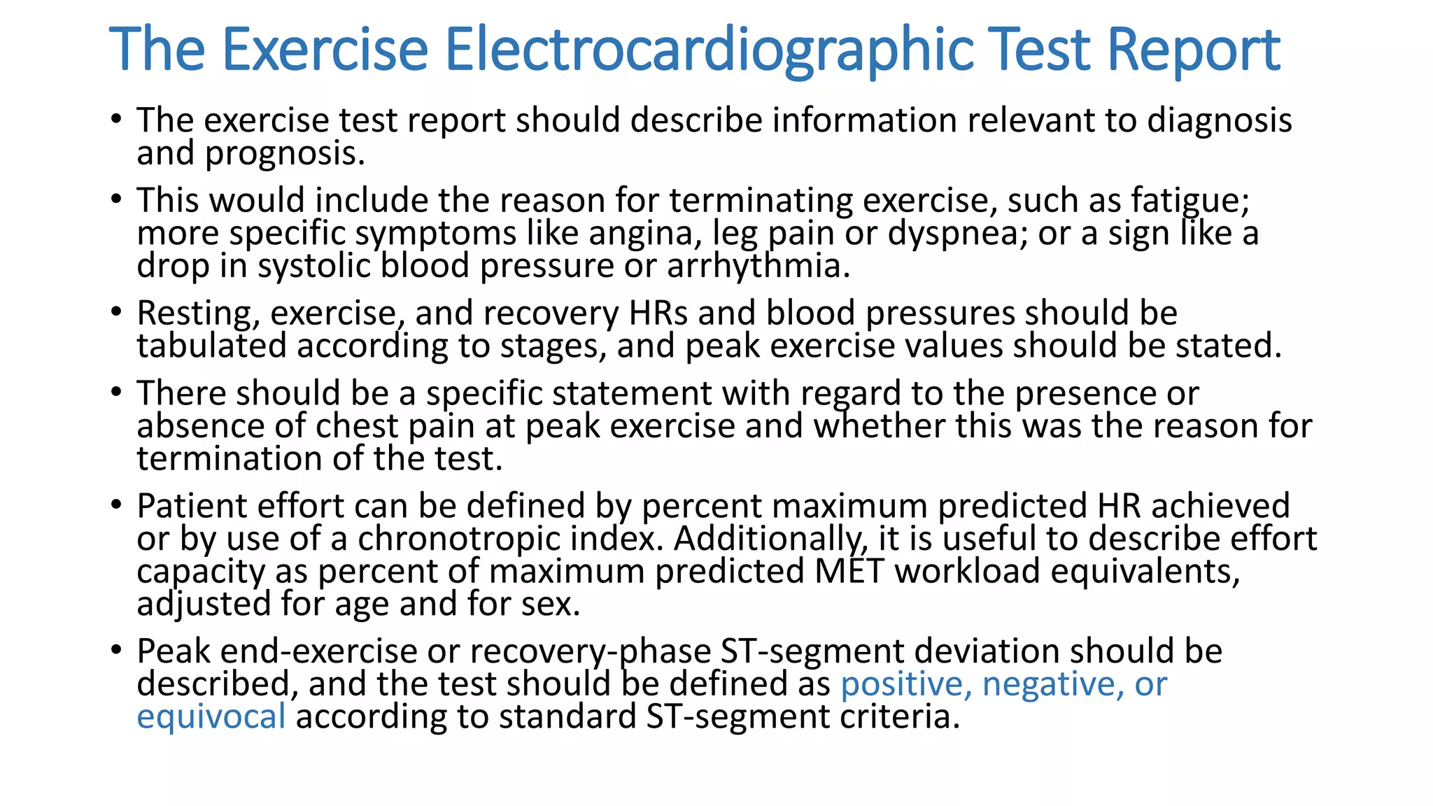 Exercise Tolerance Test | PPTX